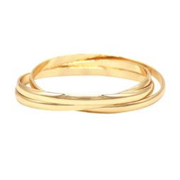 Fabienne - Interlinked gold bangle – Growing Space Interiors